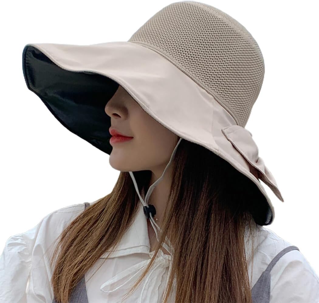 Outdoor Safari Women's Floppy Sun Hat: Retro Wide Brim Breathable ...