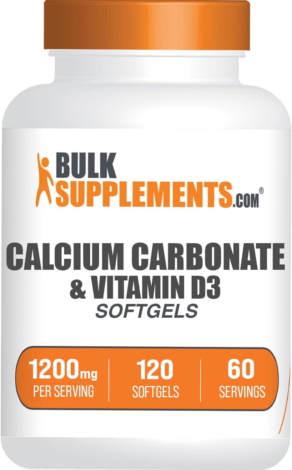 Amazon.com: BulkSupplements. com Cápsulas blandas de carbonato de ...
