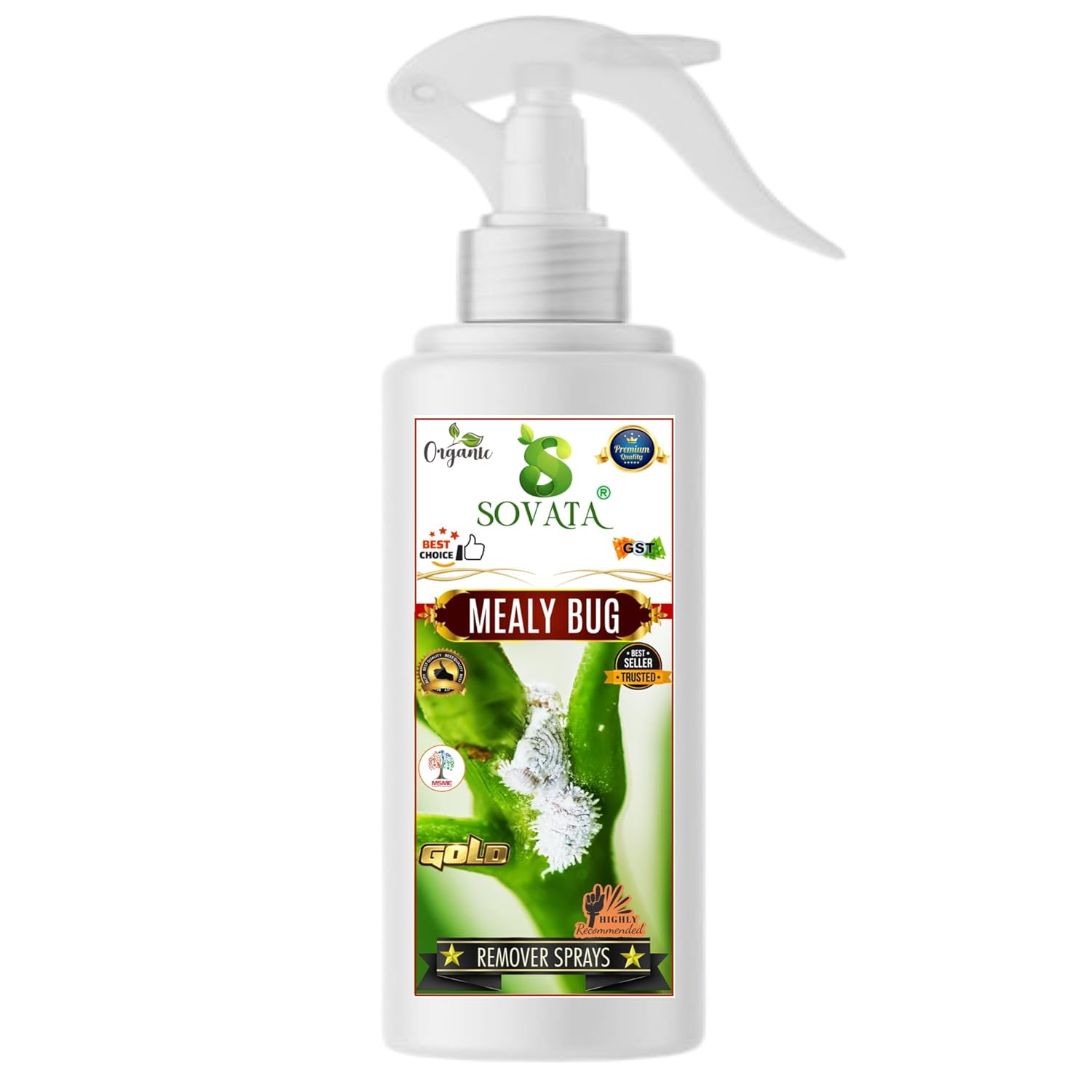 Sovata® Mealy Bug Remover Spray, organic Fertilizer for completely ...