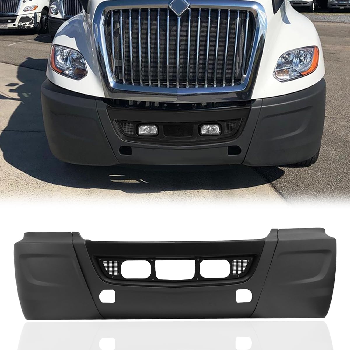 Amazon.com: Seassauto Fit For International WorkStar LT625 2018+ Bumper ...