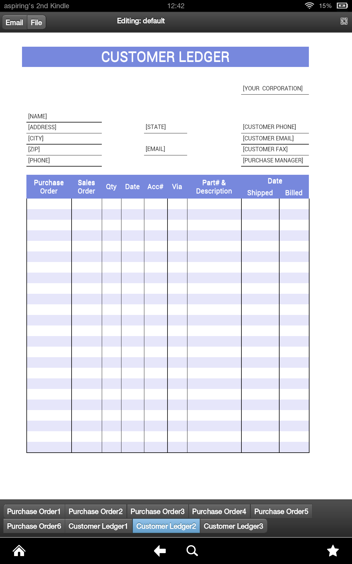 Customer Ledger - App on Amazon Appstore