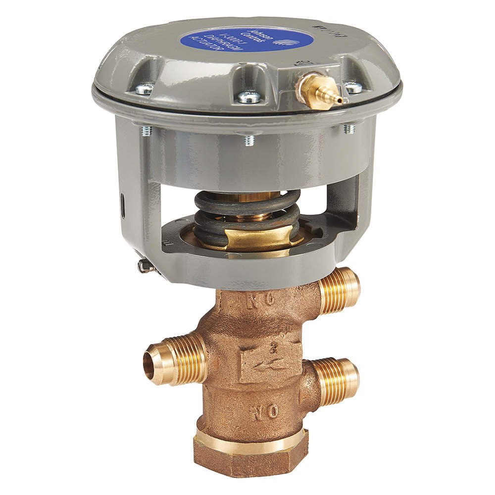 Johnson Controls V-4332-1009 Water Regulating Valve, 2 Way, Flange ...