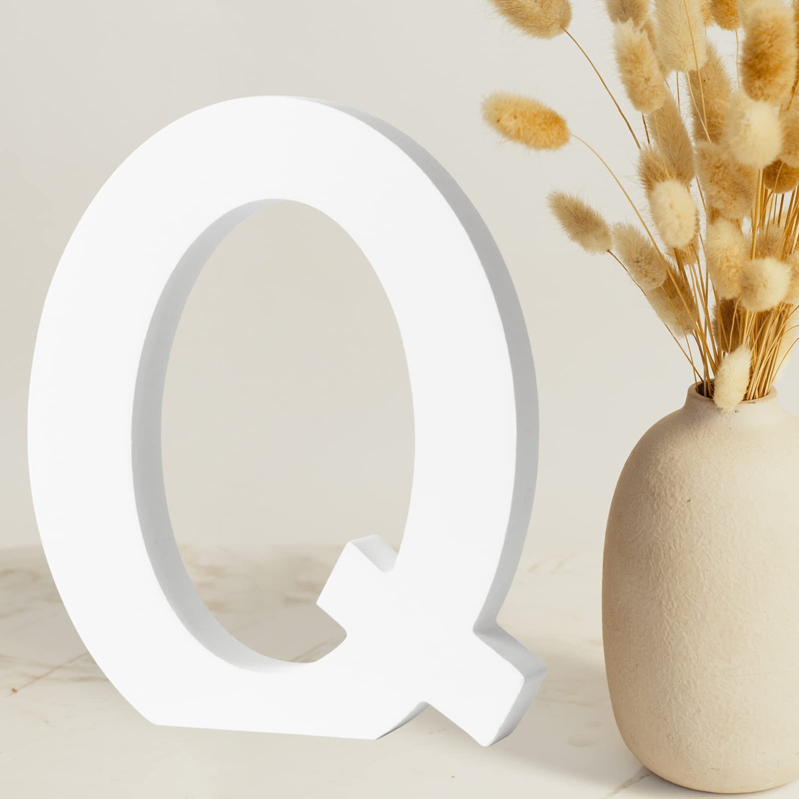 Snapklik.com : Wooden Letters 6 Inch, Unfinished Wood Letters For Wall ...