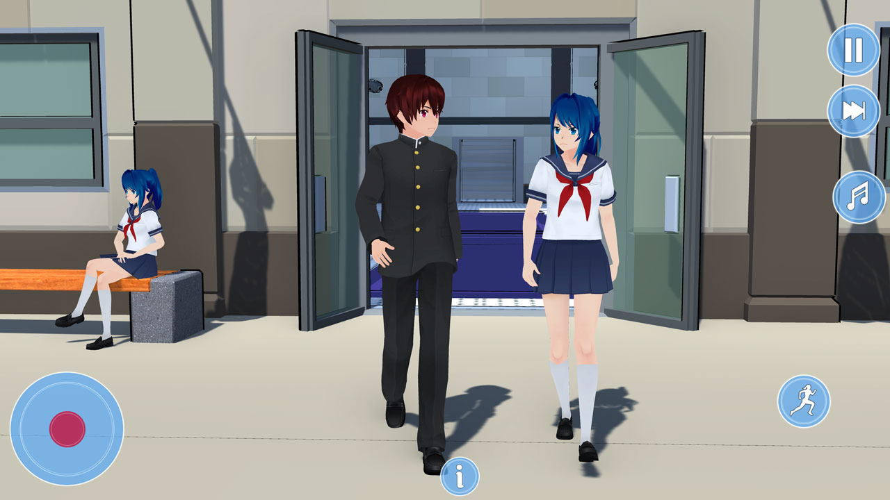 Anime Girl High School Simulator 2024: My Anime School Sakura Bad Girl ...