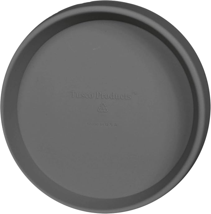 Amazon.com : Tusco Products Round Saucer Planter Tray, 30-inch, Slate ...