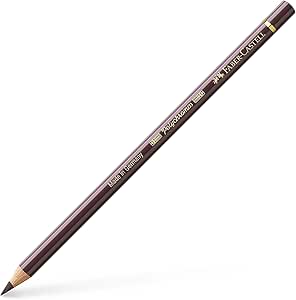 Faber-Castell Polychromos Buntstifte, 6 Stück, 177 Walnussbraun ...
