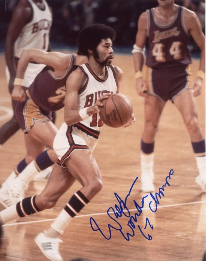 Wali Jones Autographed Photo - 67 World Champs 8x10 W coa - Autographed ...