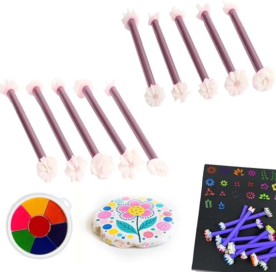 Amazon.com: Flower Floral Dotting Tools Set, 20 Shapes Dotting Pens, 3D ...