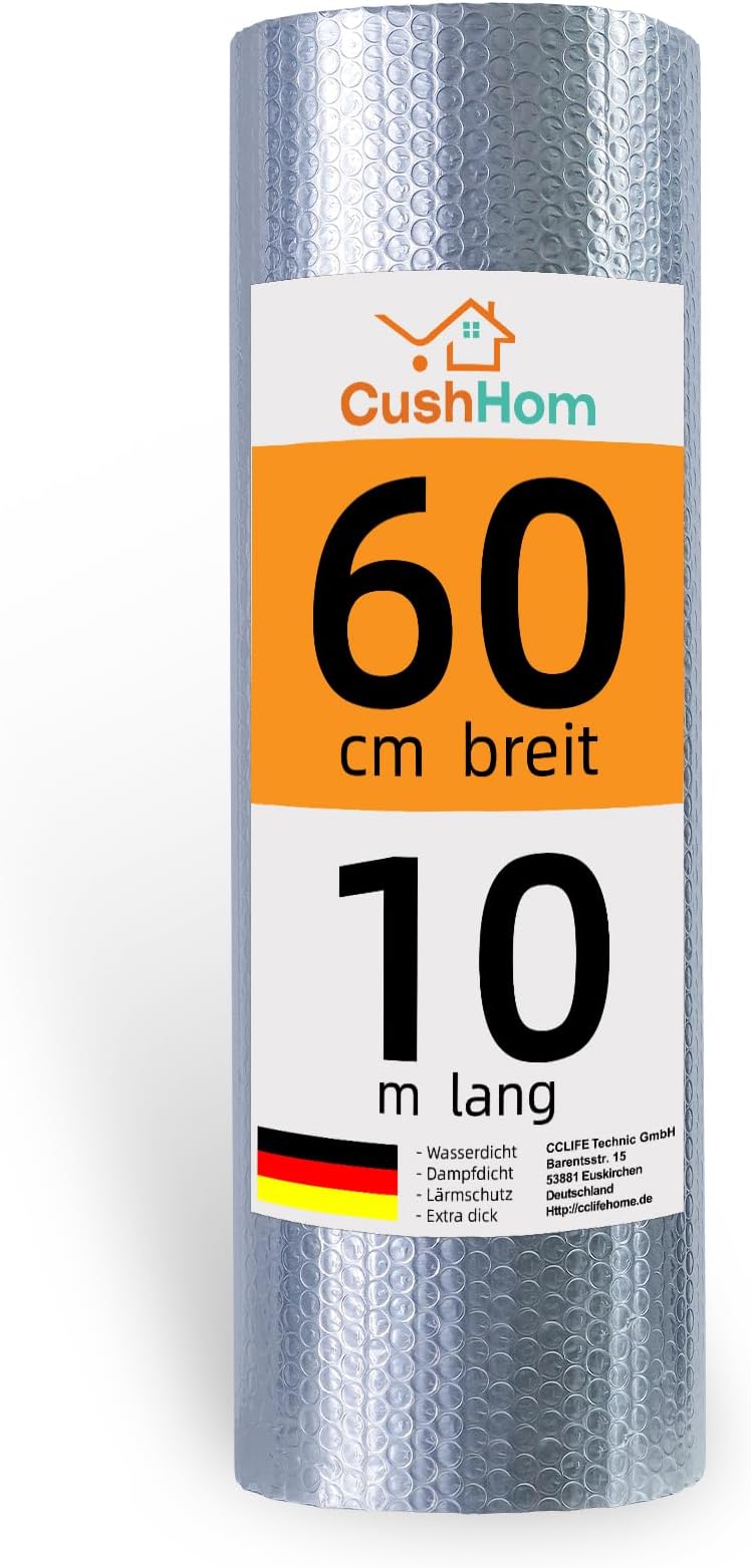 SuperFOIL Rouleau d'Isolation en Feuille 0,6m x 10m - Solution DIY pour ...