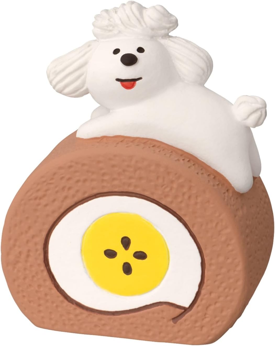 Amazon.co.jp: デコレコーポレーション concombre ホイップードル バナナロール サイズ：約W3.8 D1.8 H4.6 ...