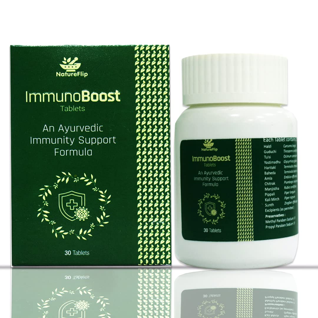 Buy NatureFlip ImmunoBoost Tablets| Herbal Immunity Booster| immunity ...