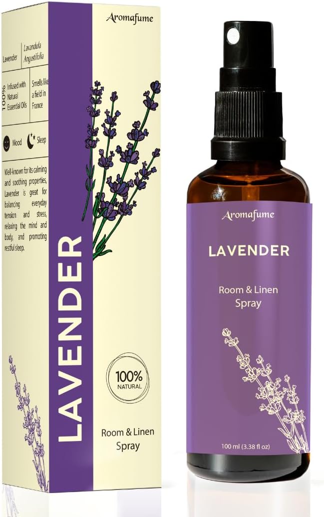 Amazon.com: Lavender Room, Linen & Pillow Spray by Aromafume | 100ml/3. ...