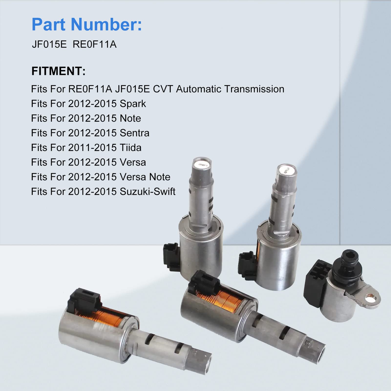 Snapklik.com : DAYSYORE JF015E RE0F11A Transmission Solenoids Kit Fits ...