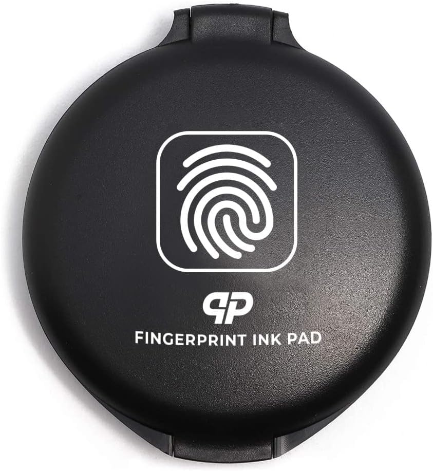 Snapklik.com : Veltec Fingerprint Ink Pad, Thumbprint Ink Pad For ...