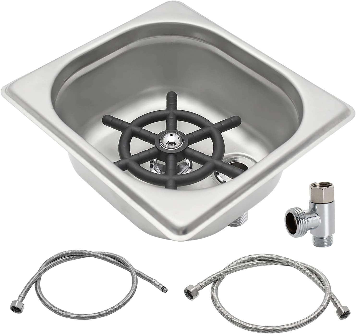 Amazon.com: DIBTSA Pitcher Rinser, Automatic Glass Cup Washer ...