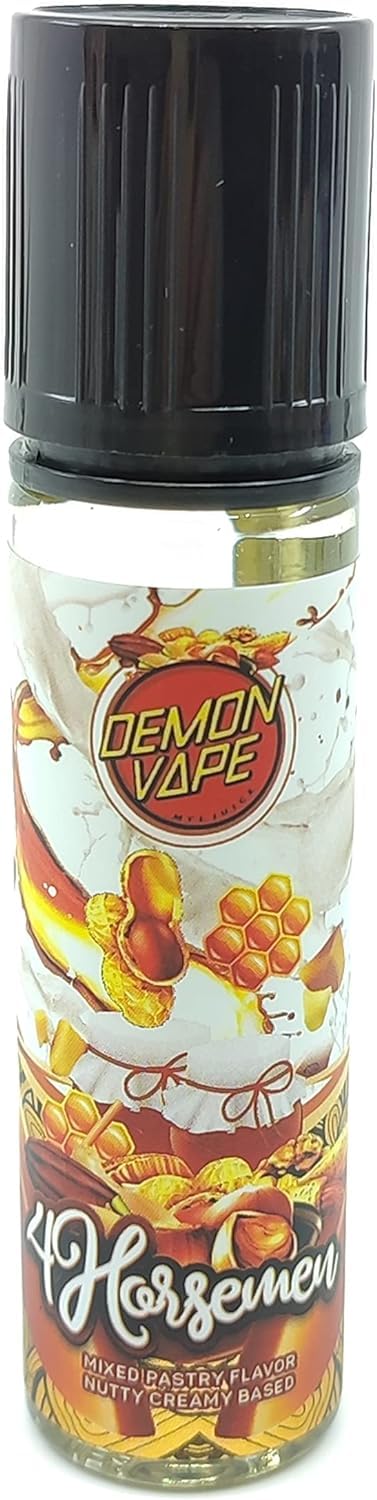 Amazon | Demon Vape VAPE 電子タバコ リキッド ニコチンなし (4 Horsemen, 65ml) | Demon ...
