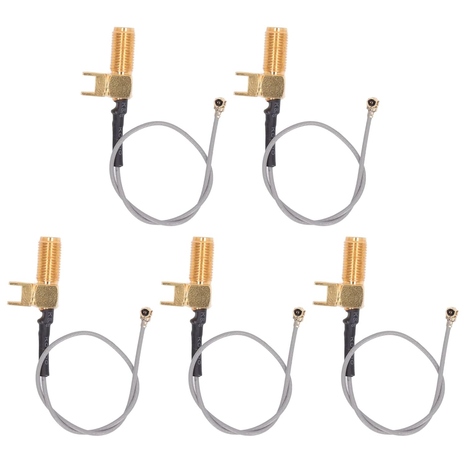 Amazon.com: FTVOGUE 5PCS IPEX Terminal Cables IPX to SMA Female Coaxial ...