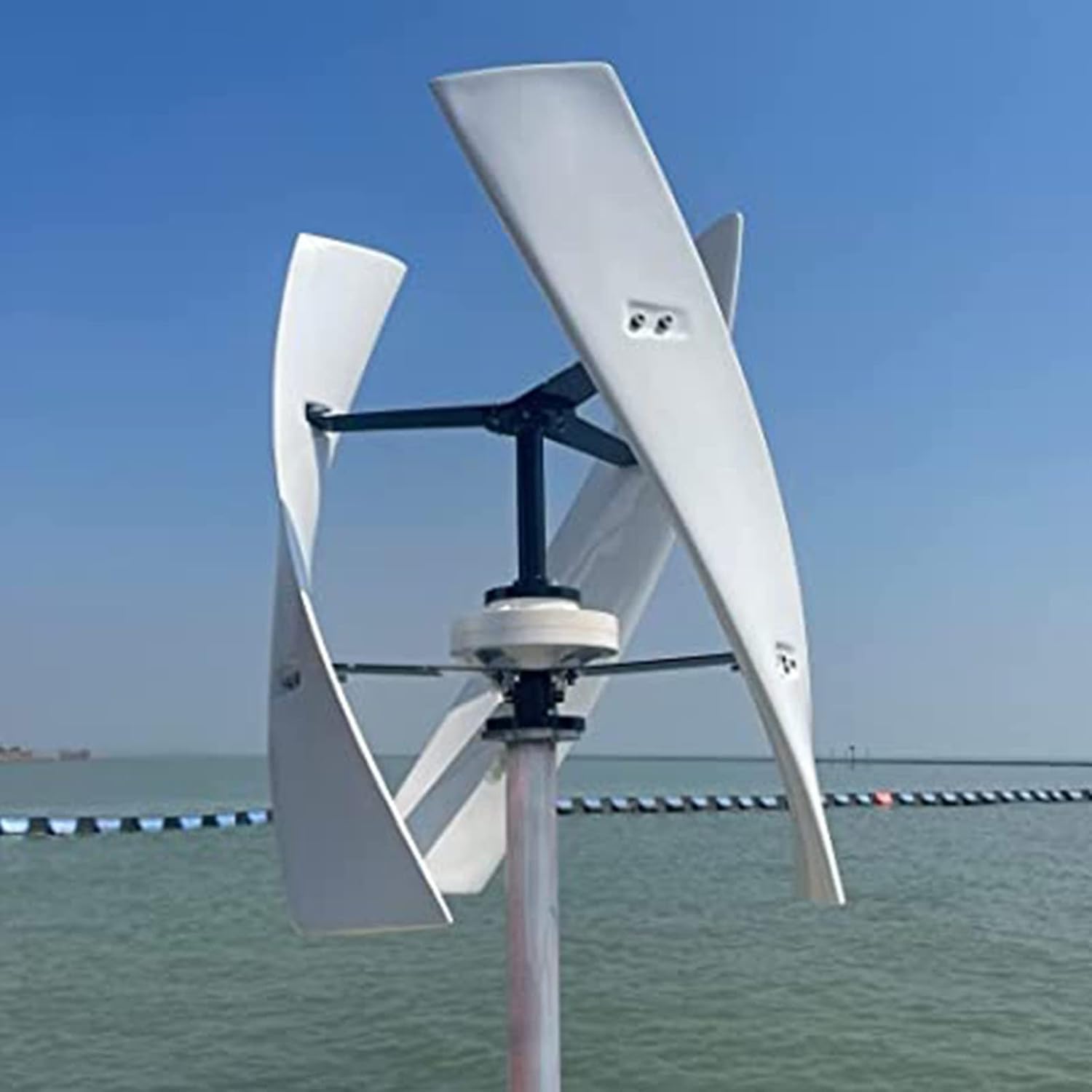 3000W No Noise Vertical Magnetic Levitation Upright Wind Turbine, 12V ...