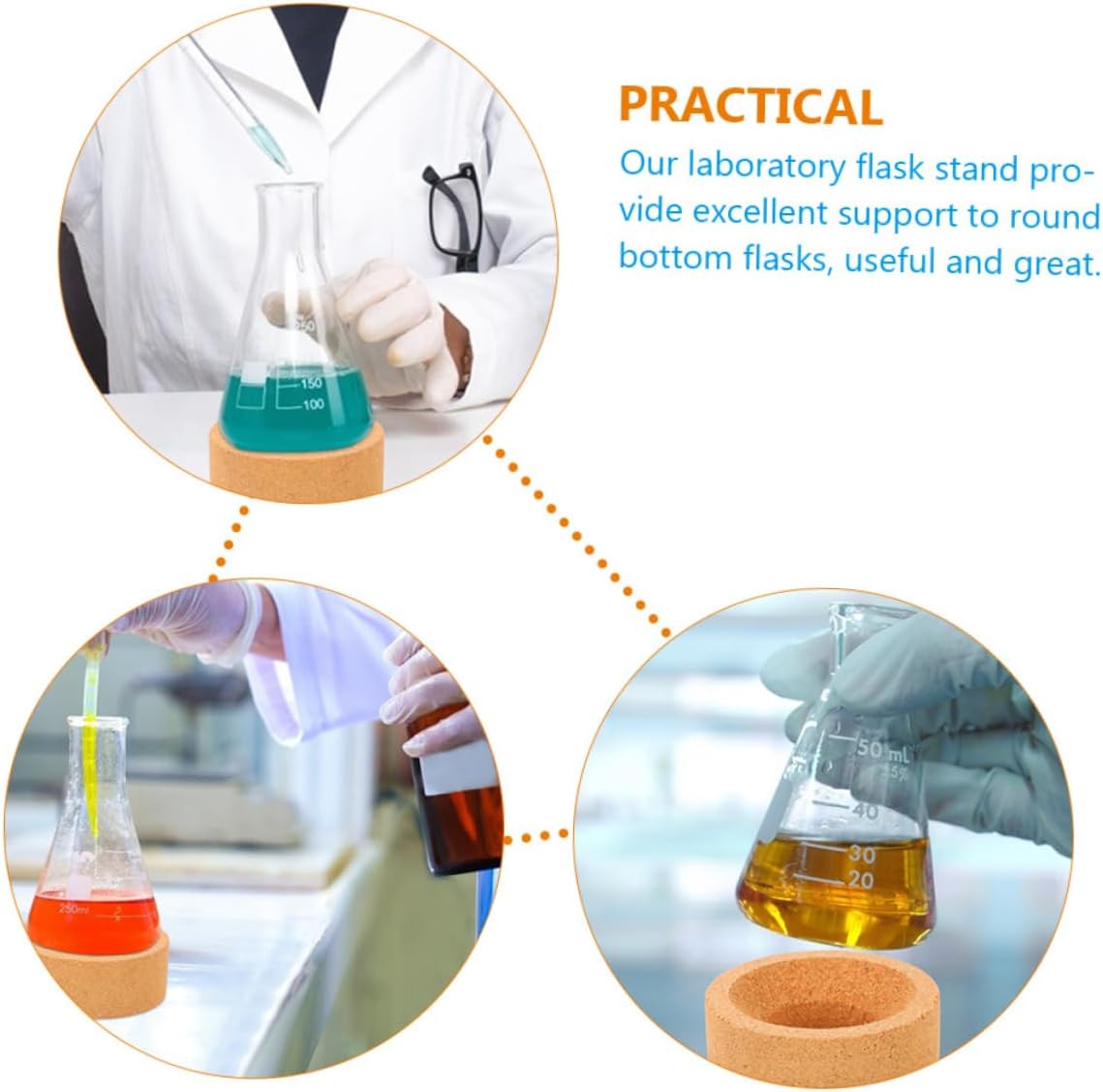 Flask Holder lab Flask Cork Stand lab Stand Flask mat Ring Laboratory ...