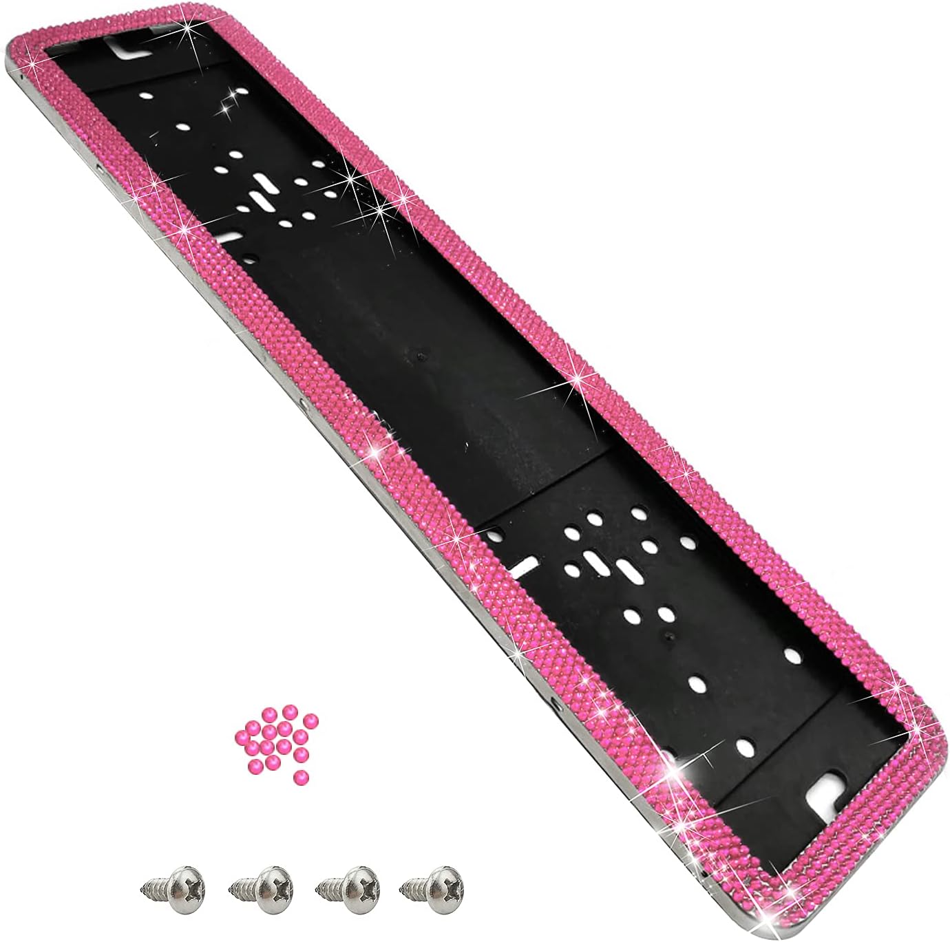 Car Number Plate Holder Surround Bling License Plate Frames UK ...