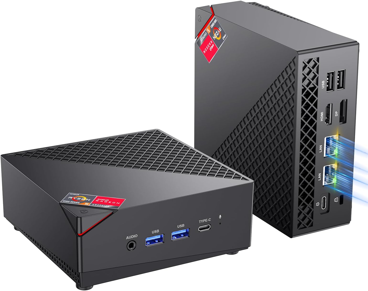 Amazon.com: FIREBAT Mini PC, AMD R7 7840HS Mini Computers (up to 5.1GHz ...