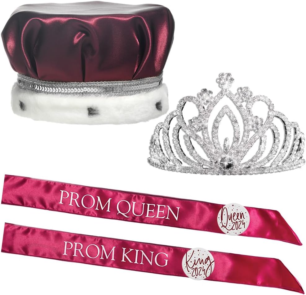 Amazon.com: Anderson's Prom 2024 Royalty Set with Zahara Tiara ...