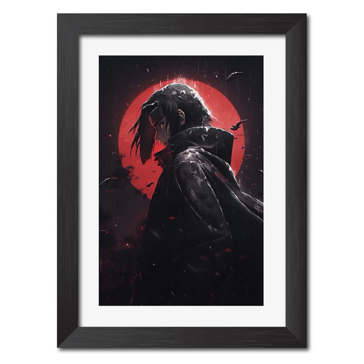 TenorArts Itachi Poster with Frame Naruto Anime Poster Wall Painting ...