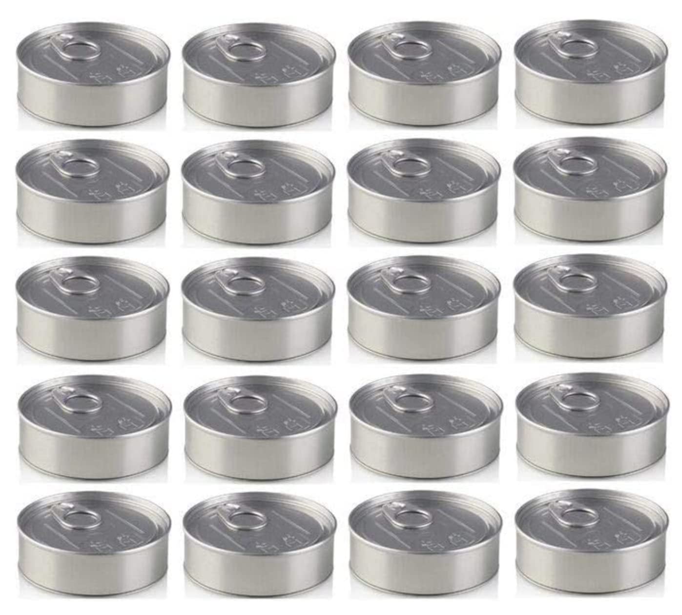 Buy Cali Pressitin Self-Seal Tin Can with Lid - NO Tools Needed - 100ml ...