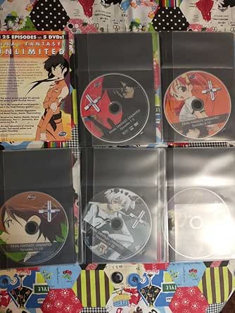Amazon.co.jp: 美品 UNLIMITED ファイナルファンタジーアンリミテッド FF:U DVD全5枚 完結セット 輸入版 : ホビー
