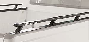 Amazon.com: RealTruck Backrack Side Rails to use w/Standard Bed | Black ...