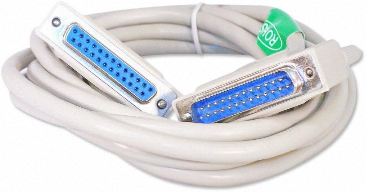 Amazon.com: CablesOnline 8 inch DB25 Parallel Male/Dual Female Y ...