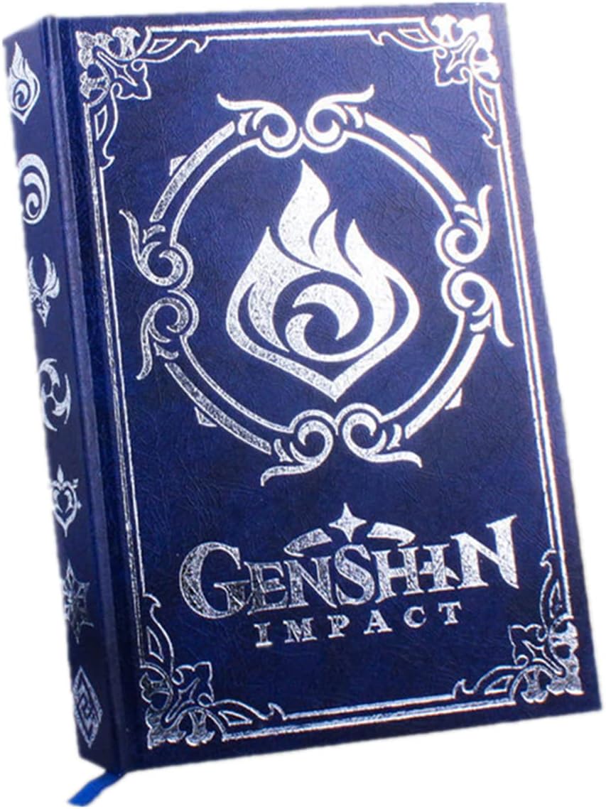 Amazon.com : Sonsoke Genshin Impact Vision Anime Figure Notebook ...