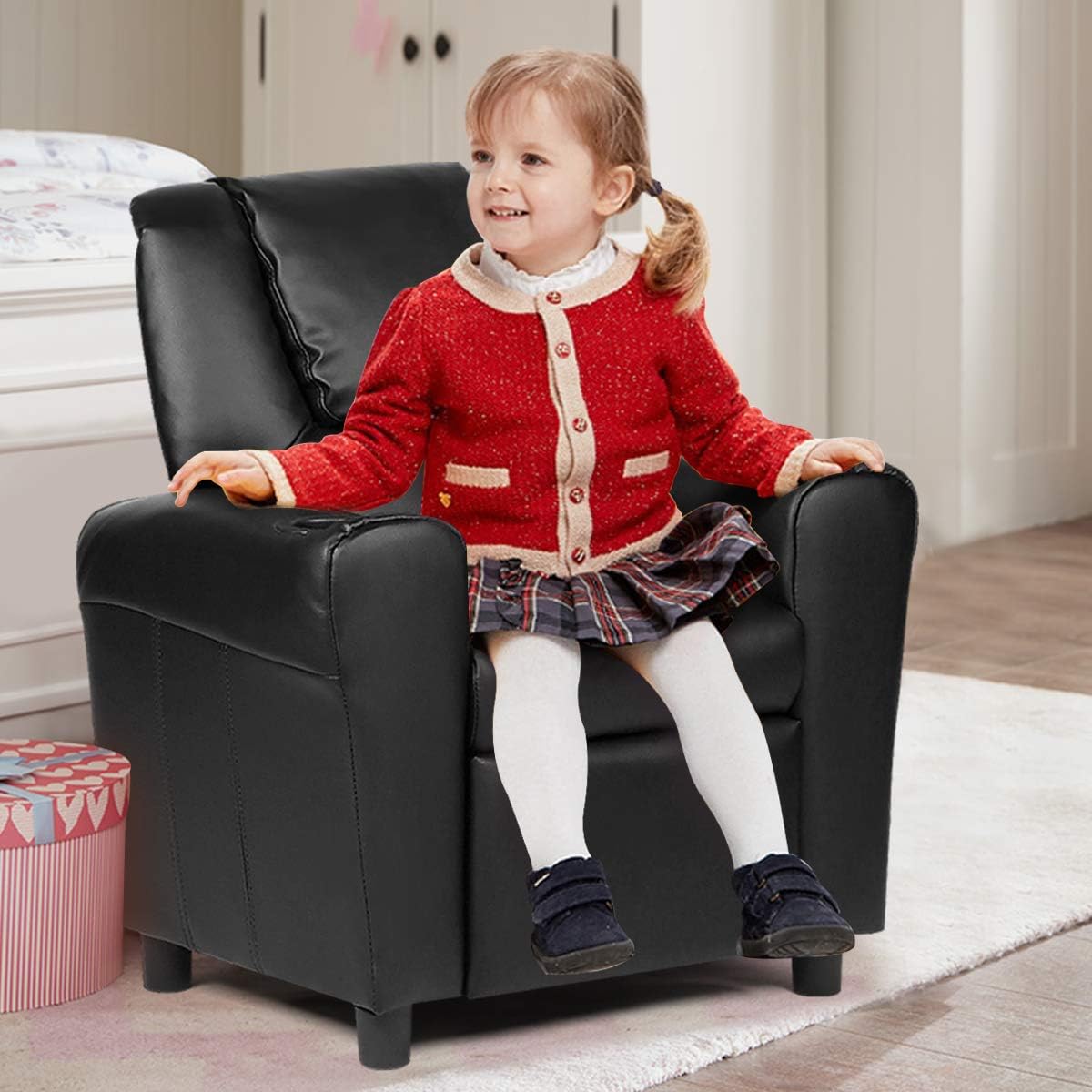 Amazon.com: ARLIME Kids Recliner chair, toddler Armchair Upholstered ...