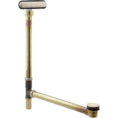 Kohler K-7272-BN Clearflo Slotted Overflow Bath Drain, Vibrant Brushed ...
