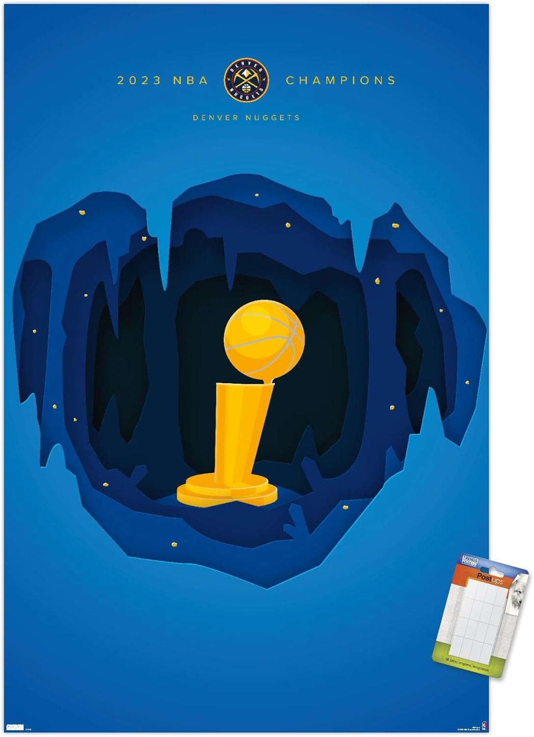 Amazon.com: Trends International NBA Denver Nuggets - S. Preston 2023 ...