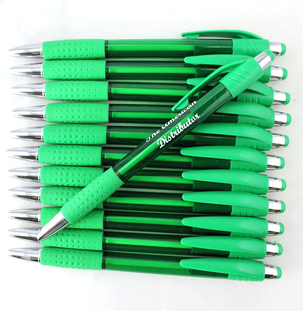 Amazon.com : ezpencils - Personalized - Clear Green Colored Body ...