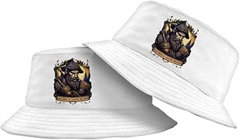 Inspirational Quote Bucket Hat - Viking Hat - Cool Bucket Hat at Amazon ...