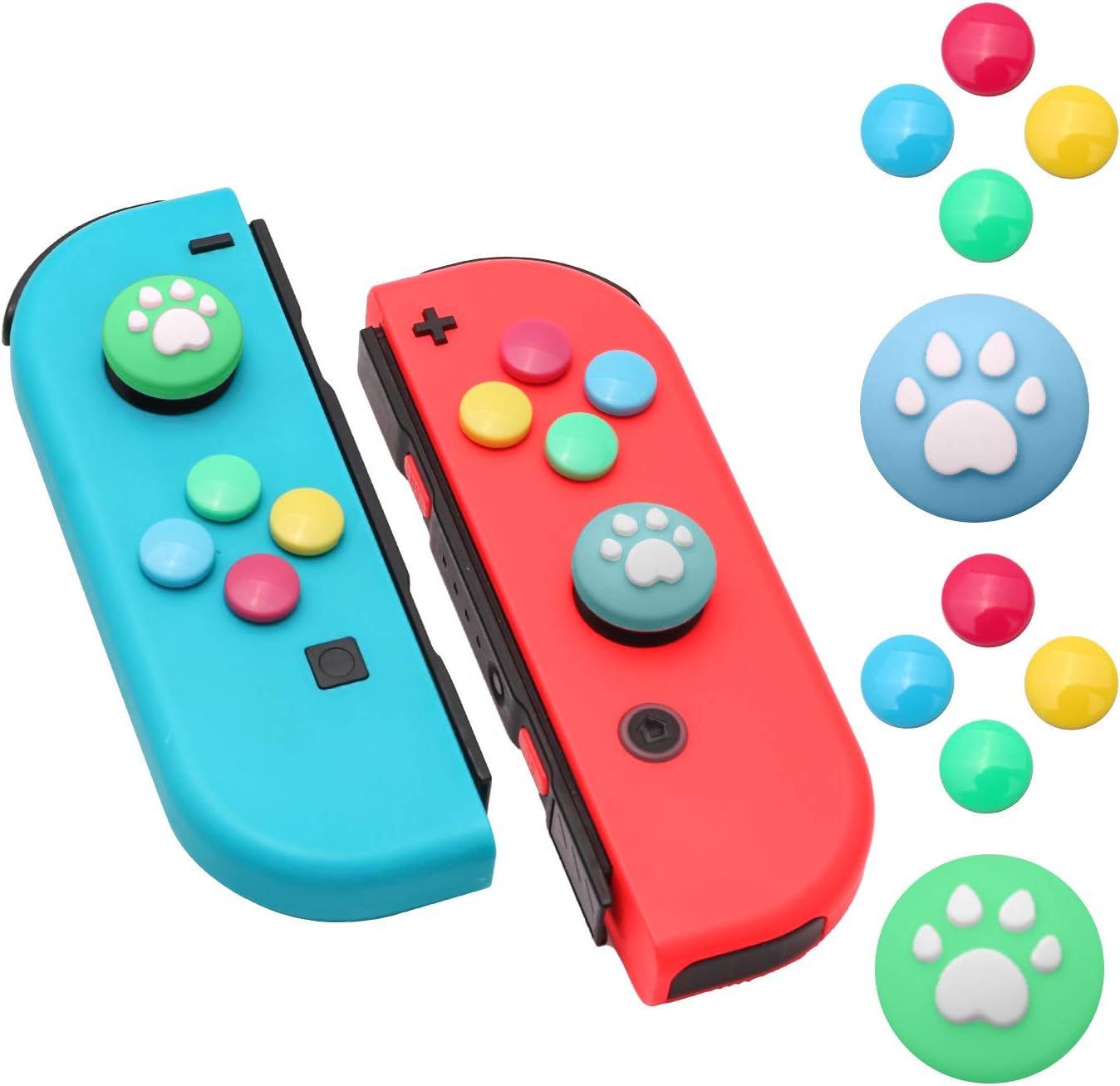 Paw Print Thumb Grip Caps for Nintendo Switch, Nepal | Ubuy