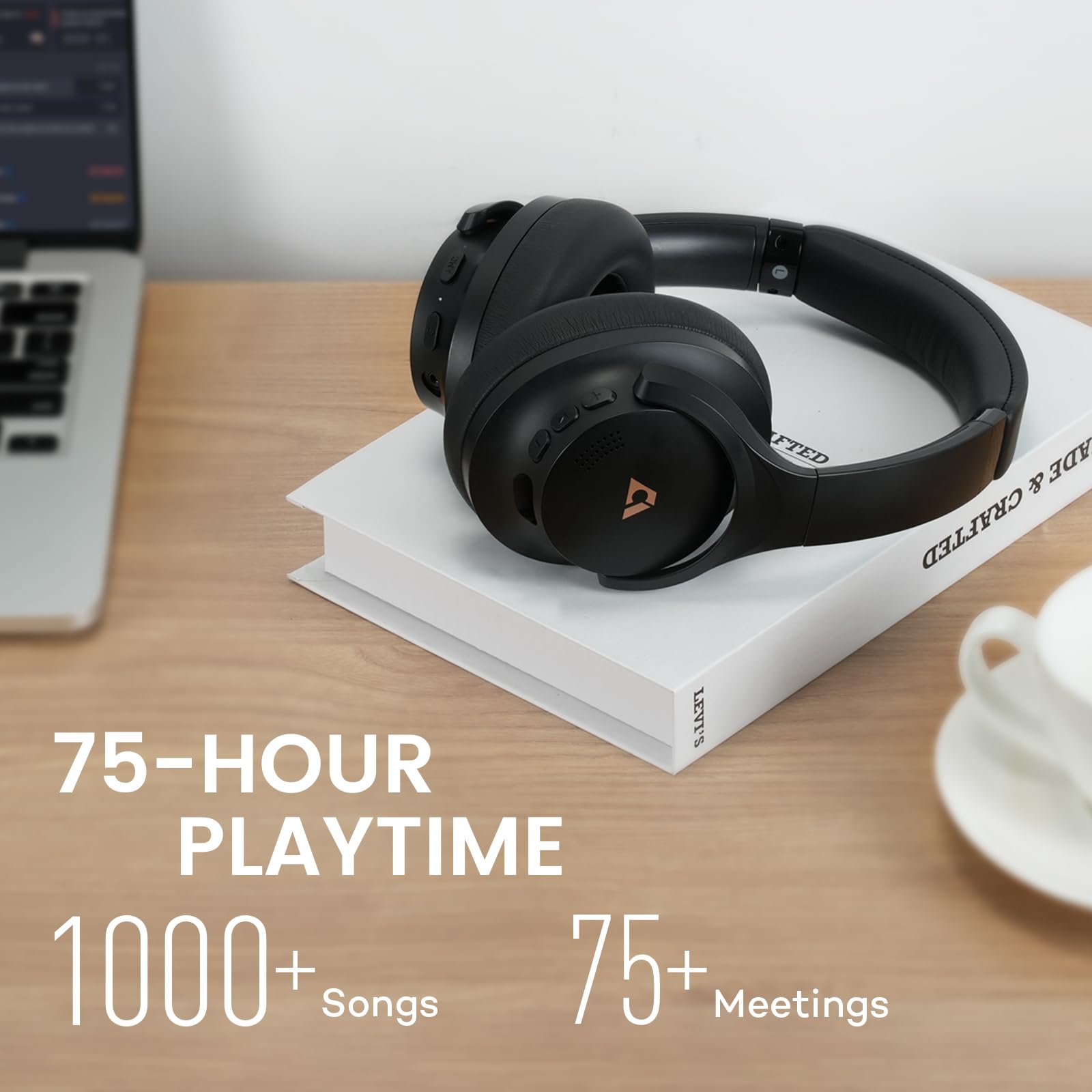 Snapklik.com : Y8 Hybrid Active Noise Cancelling Headphones, LDAC Hi ...