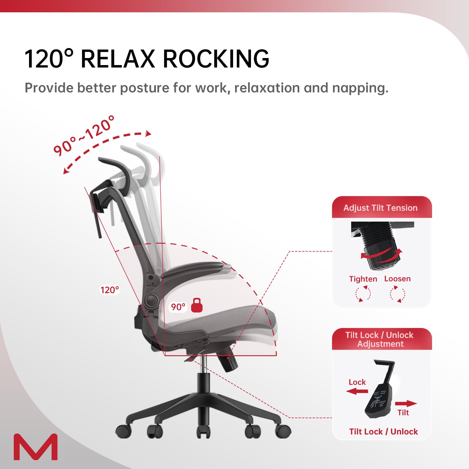 C6 Grey Ergonomic Office...B0CGRC5SCL | Encarguelo.com.ve