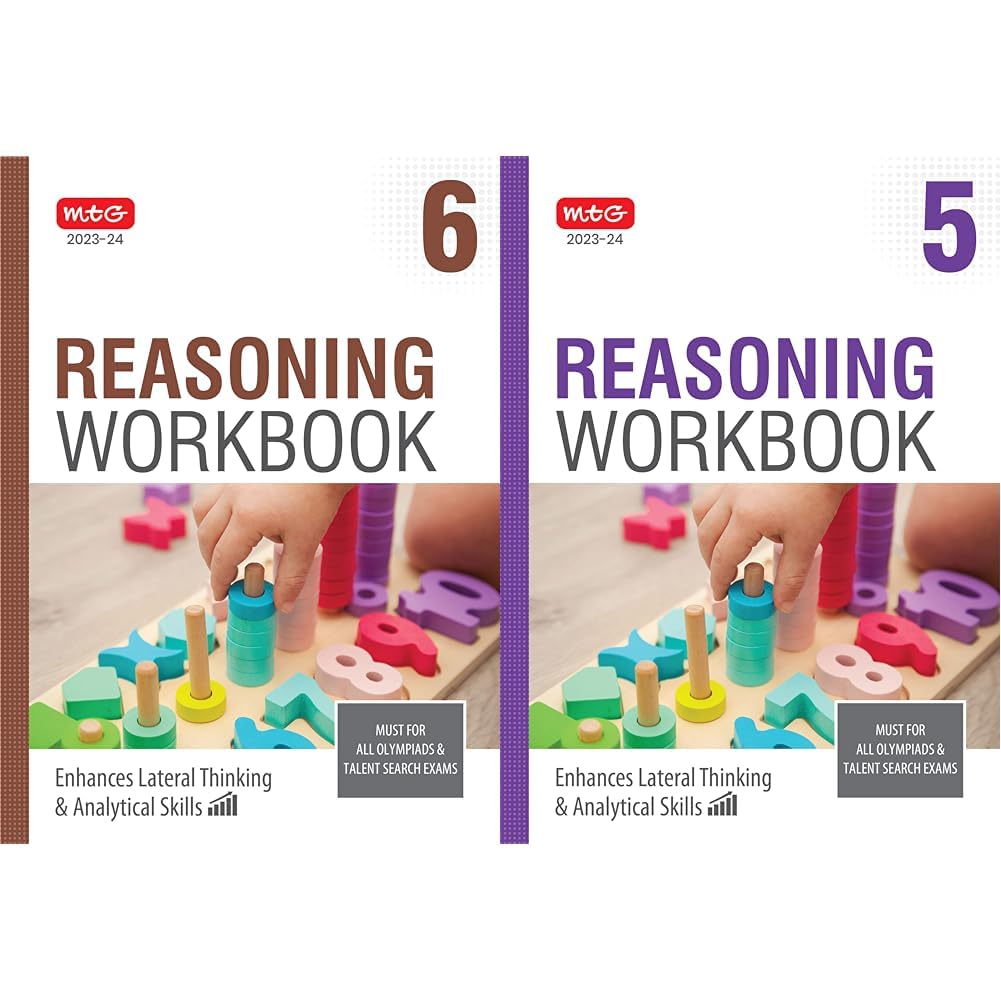Buy MTG Olympiad Reasoning Workbook Class 6 & MTG Olympiad Reasoning ...