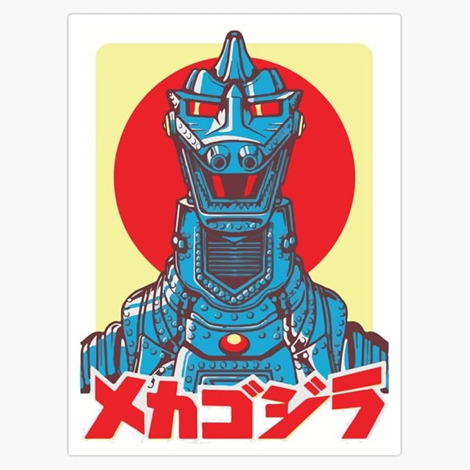 Amazon.com - Mechagodzilla Vinyl Waterproof Sticker Decal Car Laptop ...
