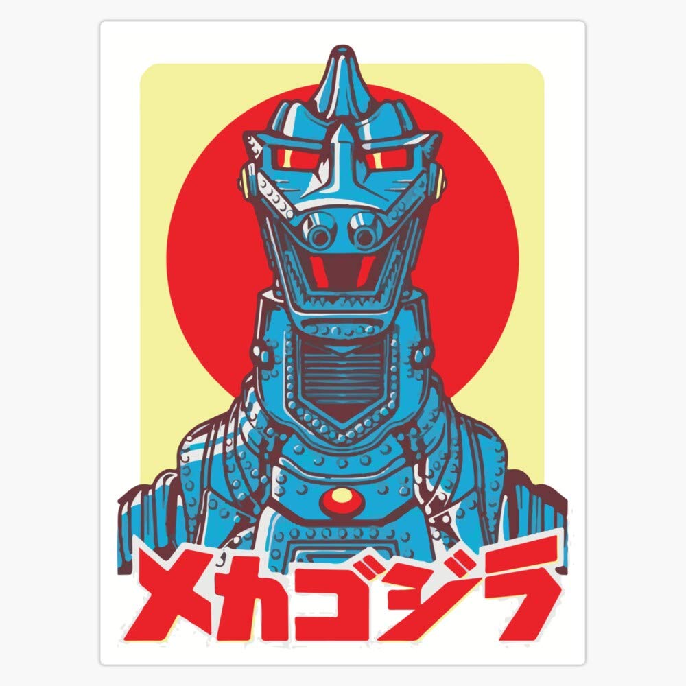 Amazon.com - Mechagodzilla Vinyl Waterproof Sticker Decal Car Laptop ...