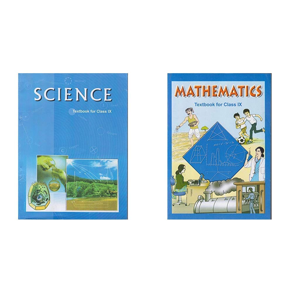 NCERT BOOK FOR MATH AND SCIENCE IN CLASS 9th (COMBO PACK) 2025-26 ...