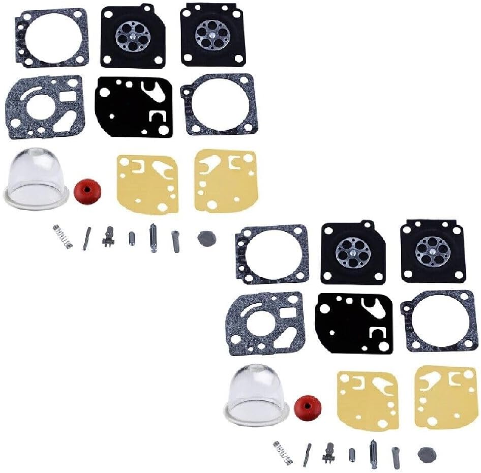 Amazon.com : KINGDOM HARVEST for 2ps Carburetor Rebuild kit for Ryobi ...