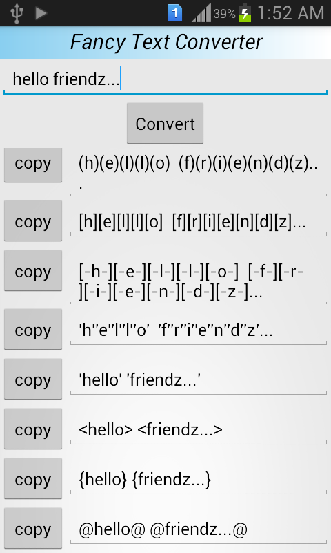 Fancy Text - App on Amazon Appstore