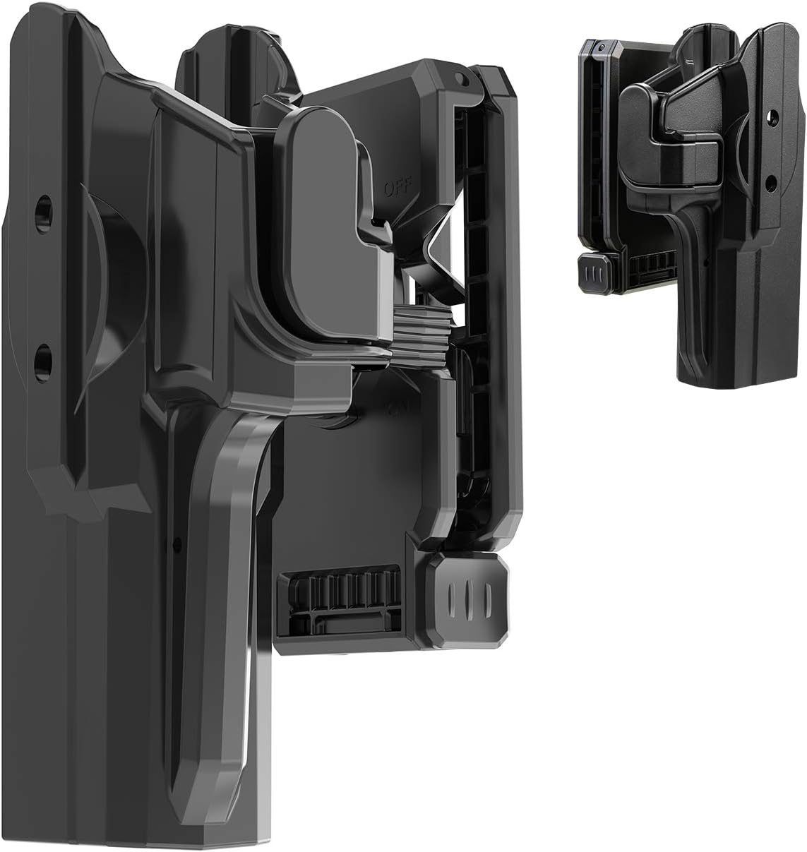 Amazon.com: Universal OWB Holster Left and Right Hand Two-in-one Belt ...