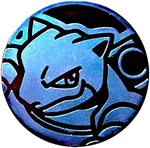 Amazon.com: Official POKEMON Coin - Blastoise - Holo FOIL Shiny ...
