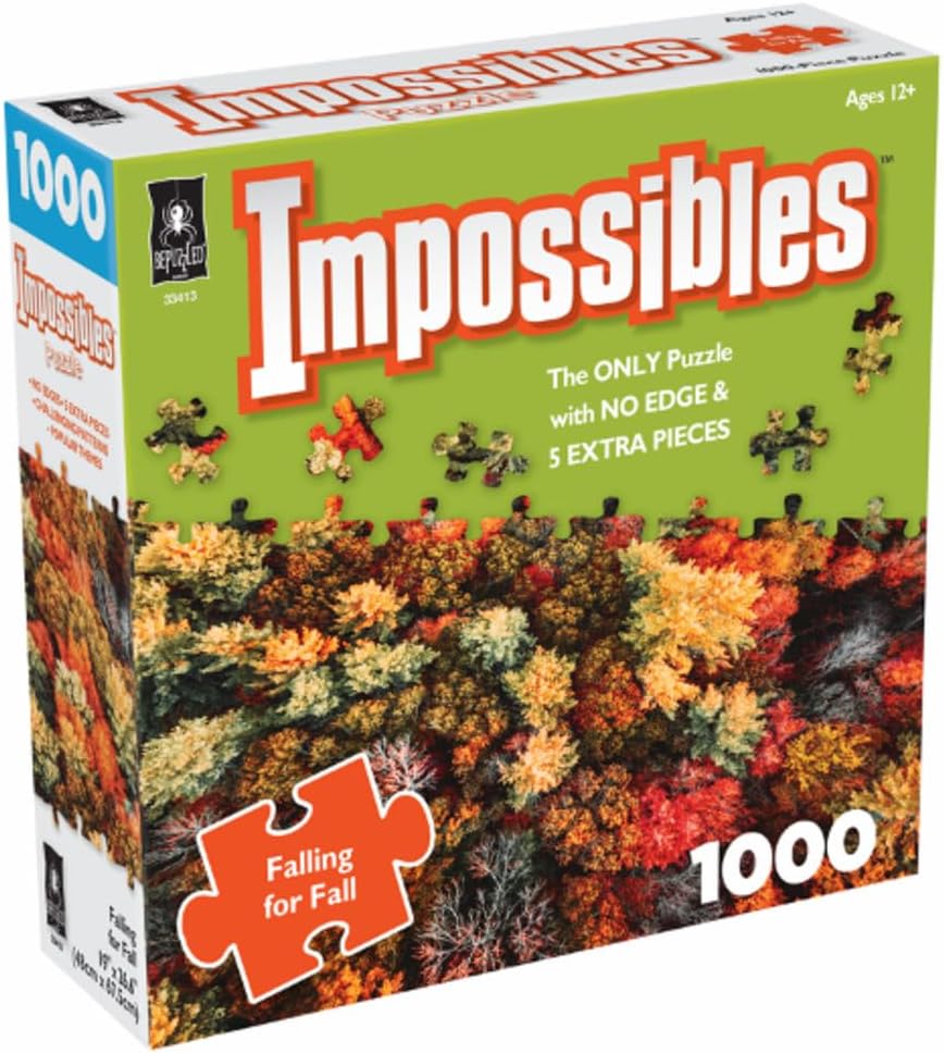 Amazon.com: BePuzzled | Impossibles Puzzles: Falling for Fall ...