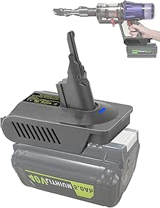Amazon.com: TPDL Adapter for Dyson V7 & V8 Vacuum Cleaner for RYOBI 40V Battery OP4040 OP4050A ...